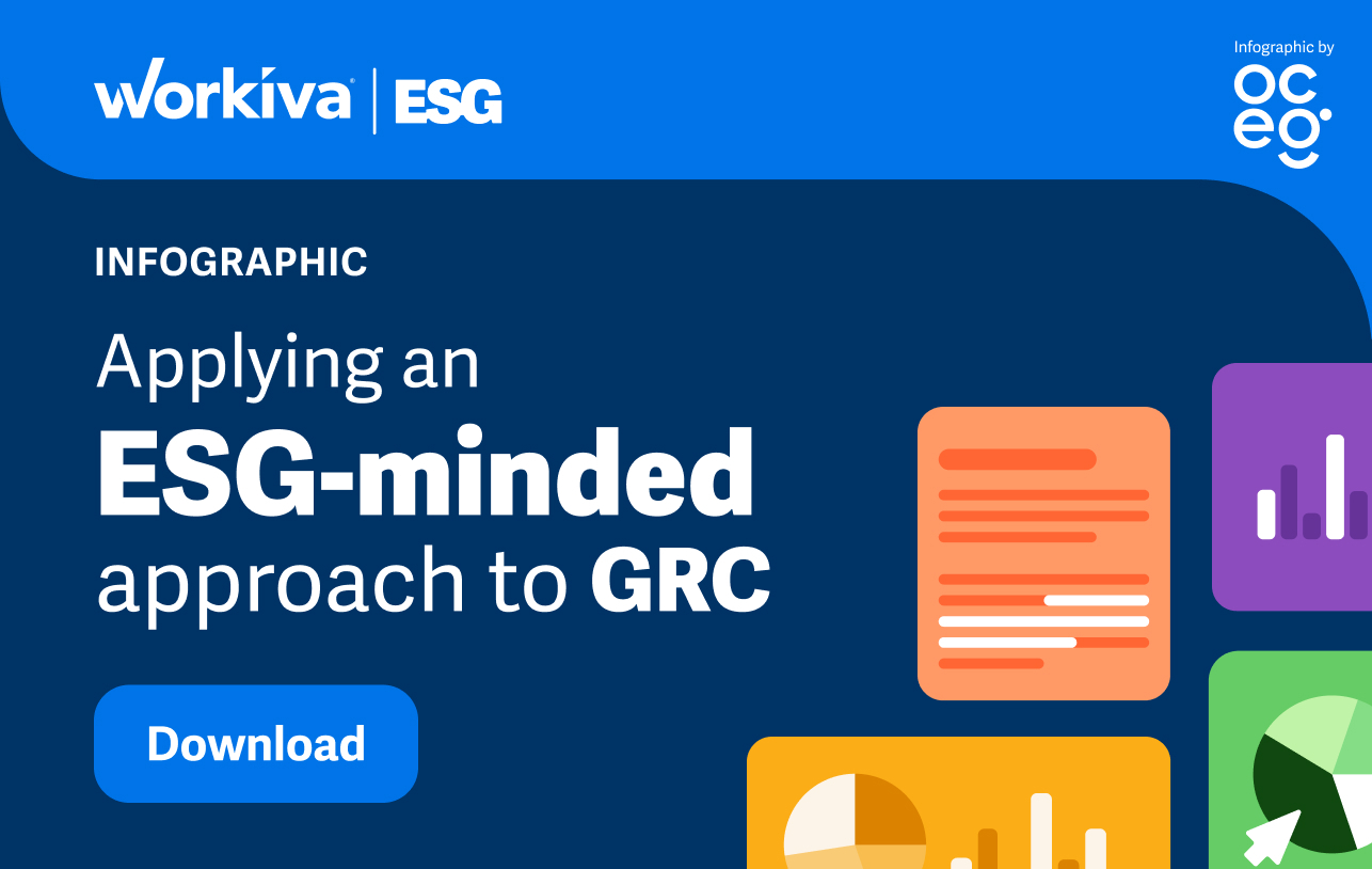 Workiva: The Intersection of GRC and ESG: Infographic Series | EM360Tech