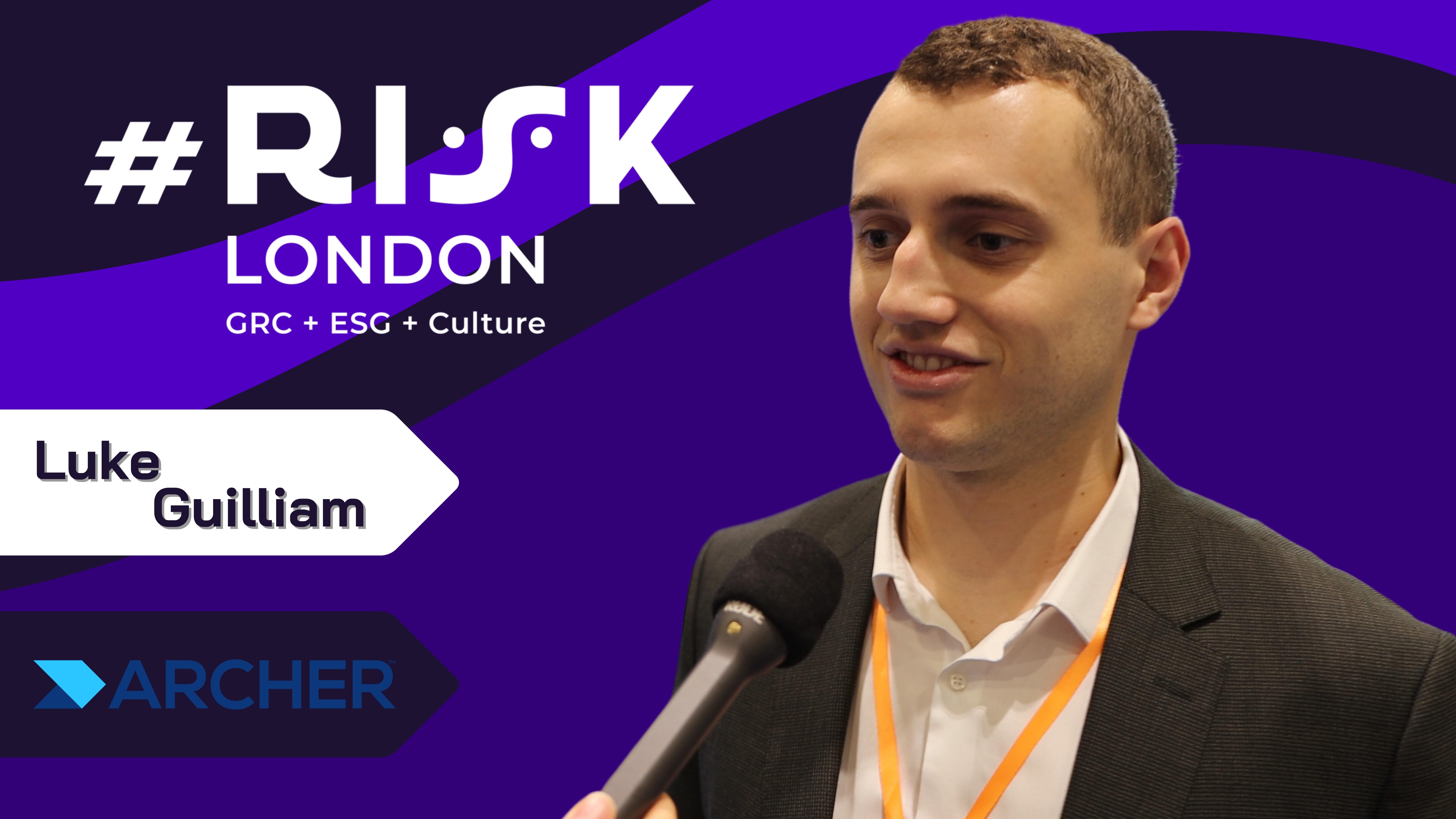 "People First, then Processes, then technology" - Luke Guilliam @RISK ...