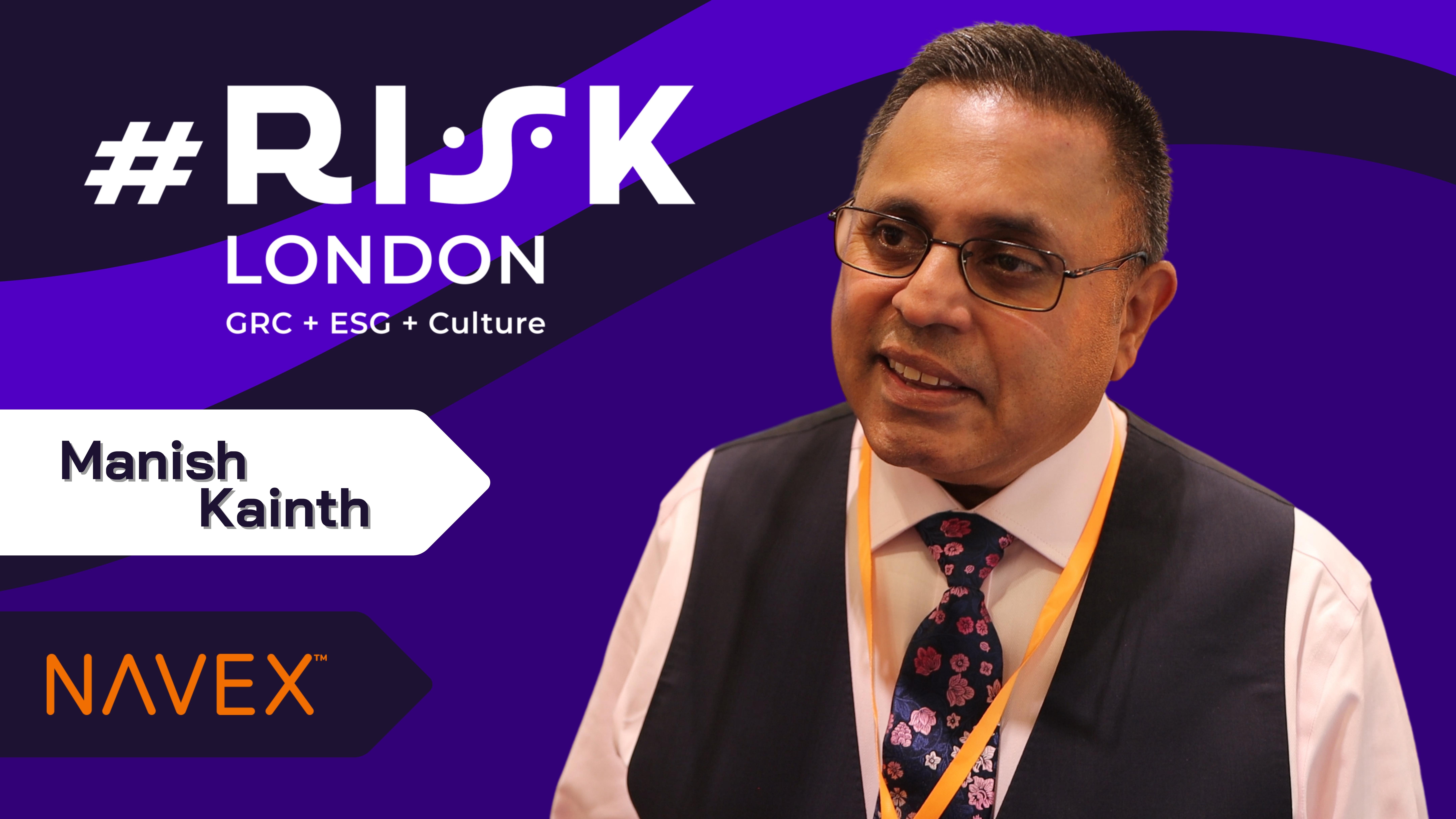 "Everyone Needs Clarity on Risk" - Manish Kainth @ RISKLondon | EM360Tech