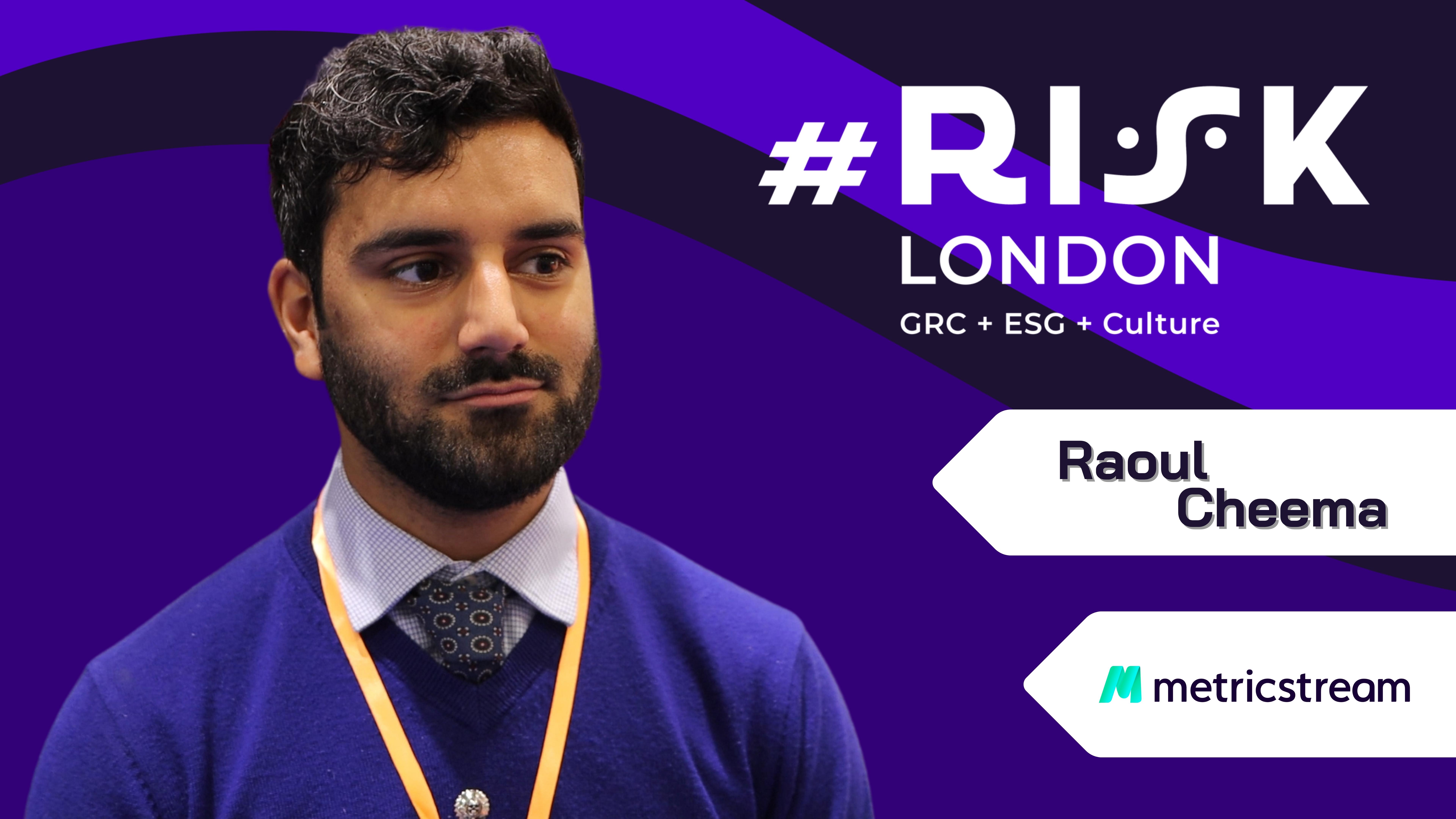 "The current state of GRC is Chaos " - Raoul Cheema @ RISKLondon ...