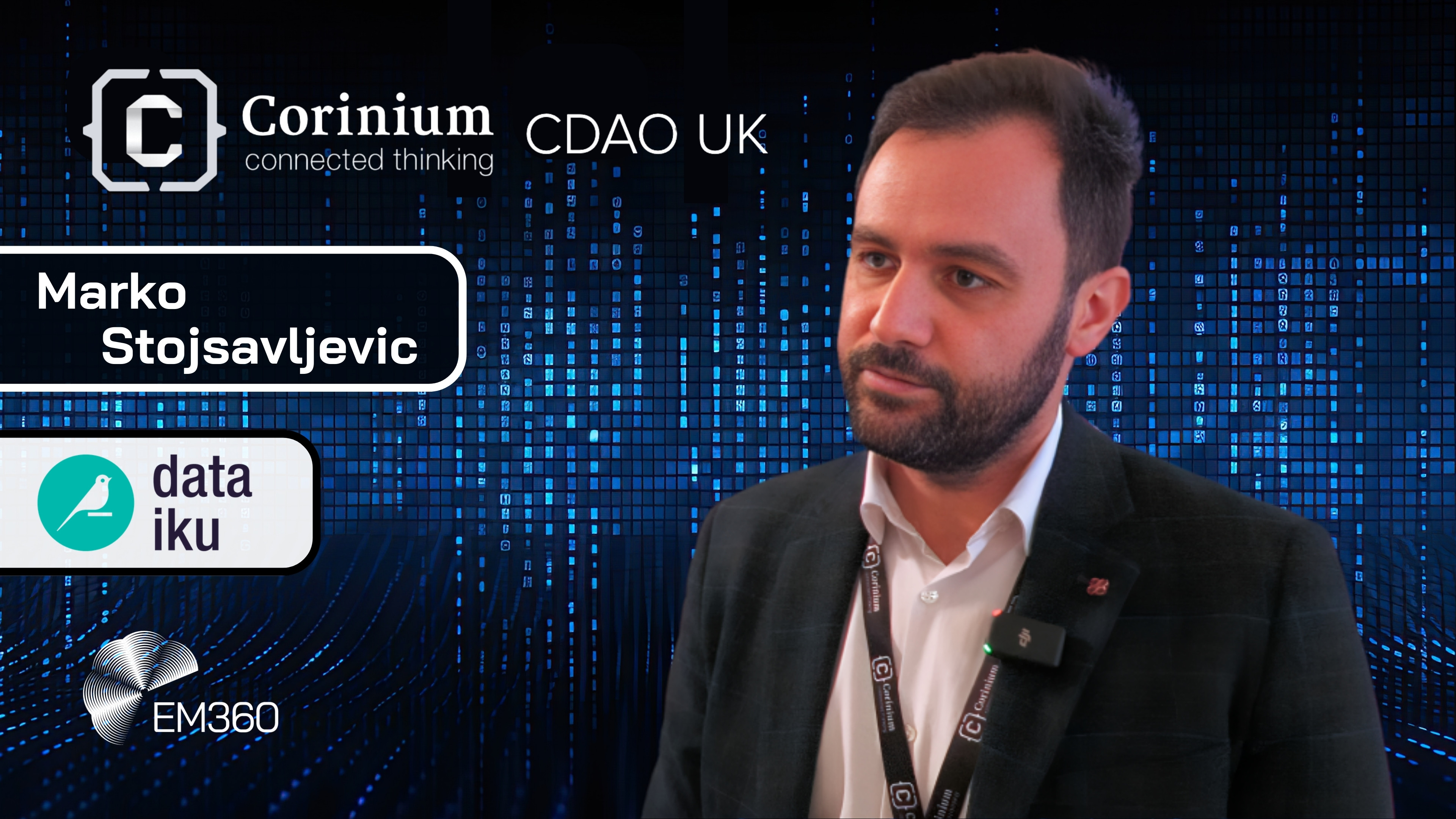"AI Regulation is Coming!" - Marko Stojsavljevic @CDAO UK | Enterprise Tech News EM360Tech