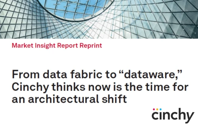 Cinchy: From Data Fabric to “Dataware” | EM360Tech