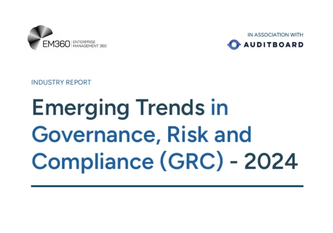 Emerging Trends in Governance, Risk and Compliance (GRC) - 2024 | EM360Tech